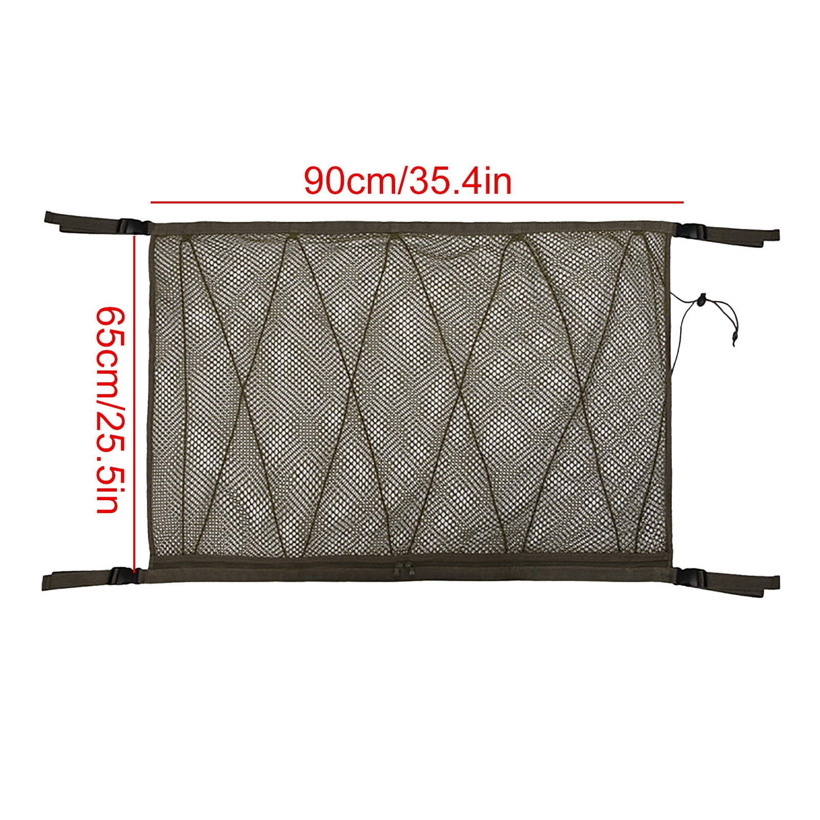 3 PCS Of Car Ceiling Storage Net Car Ceiling Cargo Net Pocket Car Roof ...