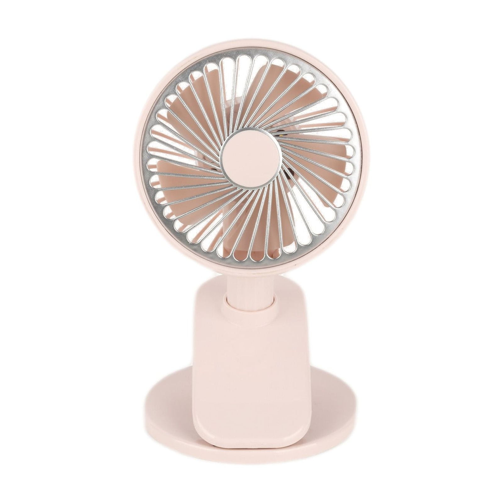 3 PCS Of Small Fan Clipable Desktop Small Fan USB Rechargeable Desktop Clip Type Small Fan ...