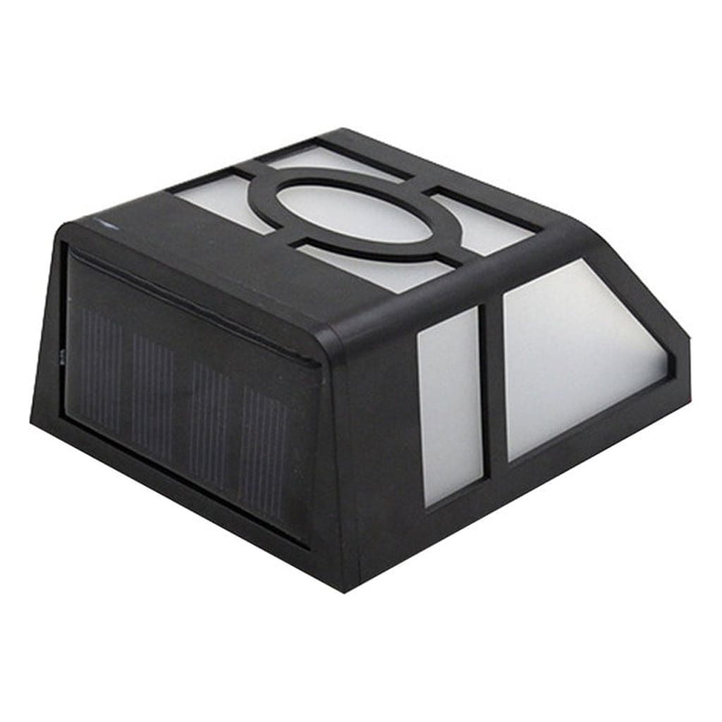 3 PCS Of Solar 2 LED Outdoor Garden Wall Yard Light - Walmart.com