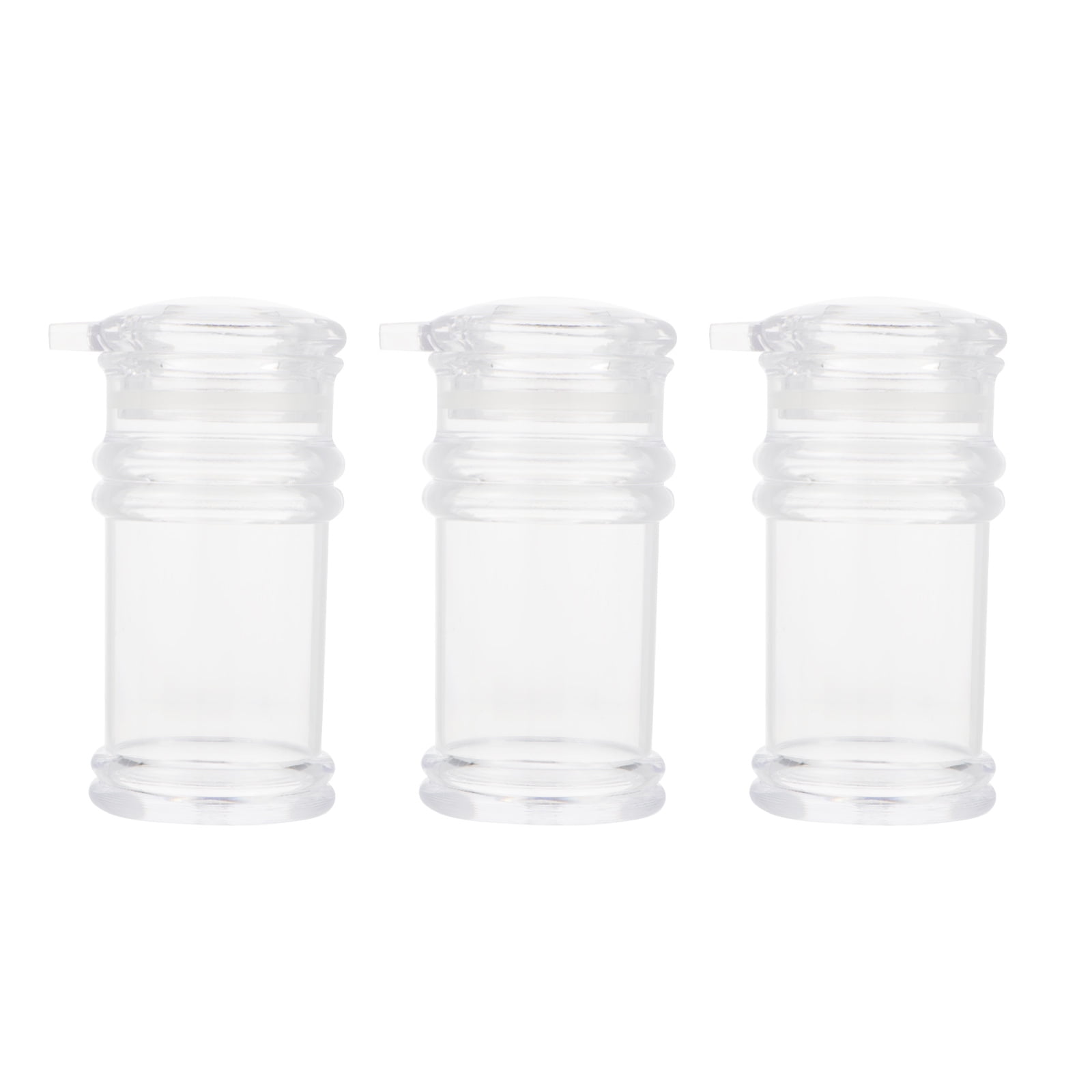 3 PCS Oil Can Glass Containers Terrariums Seasoning Pot Condiment ...