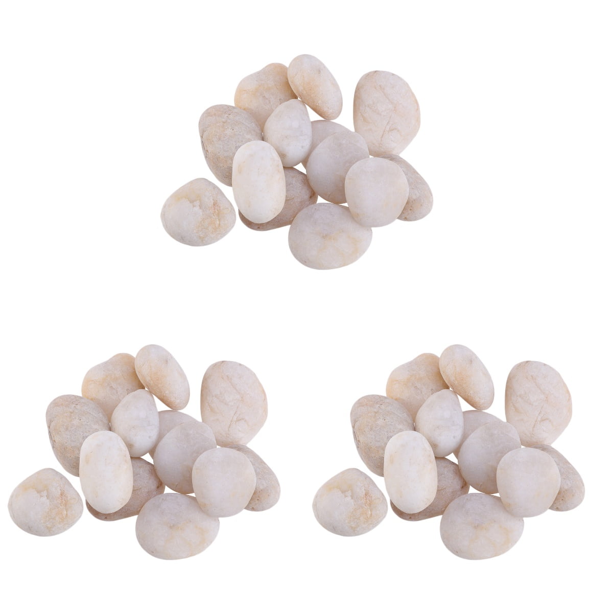 3 PCS Painting Rocks and Stones Kid Art Fake Kids Child White - Walmart.com