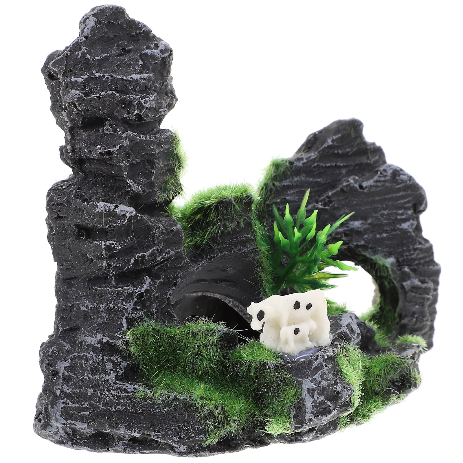 3 PCS Pavilion to Avoid Tree Hole Decor Vase Aquarium Decorations Fish ...