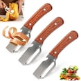 3 PCS Peeler with Wooden Handle, Bottle Opener, Vegetable Fruit Skin ...
