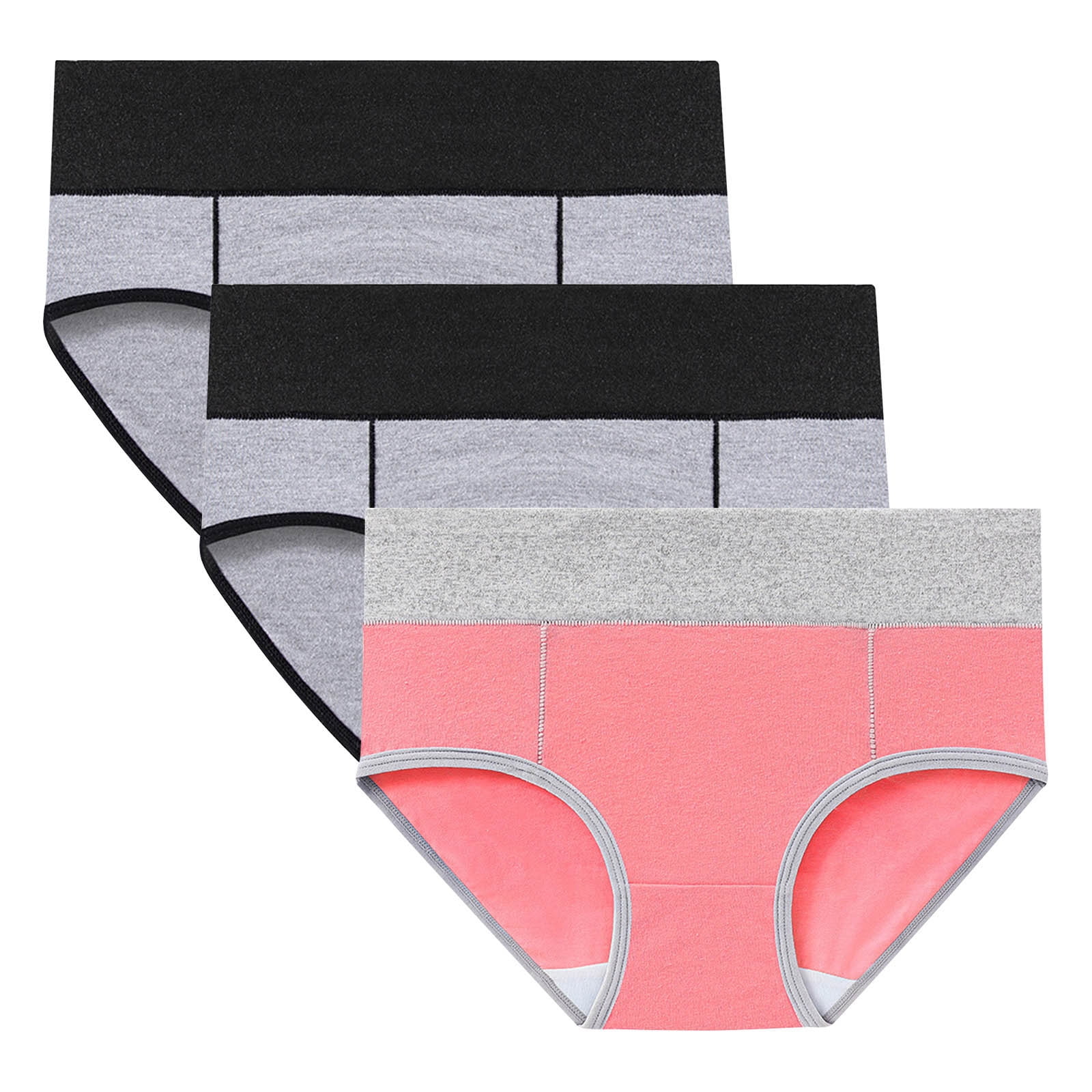 3 PCS Period Underwear for Women Leakproof Breathable Menstrual Period ...