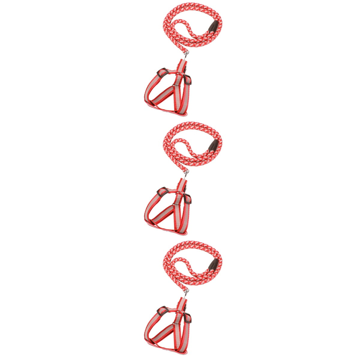 3 PCS Pet Chest Harness Traction Rope for Puppy Dog Leash Connector ...