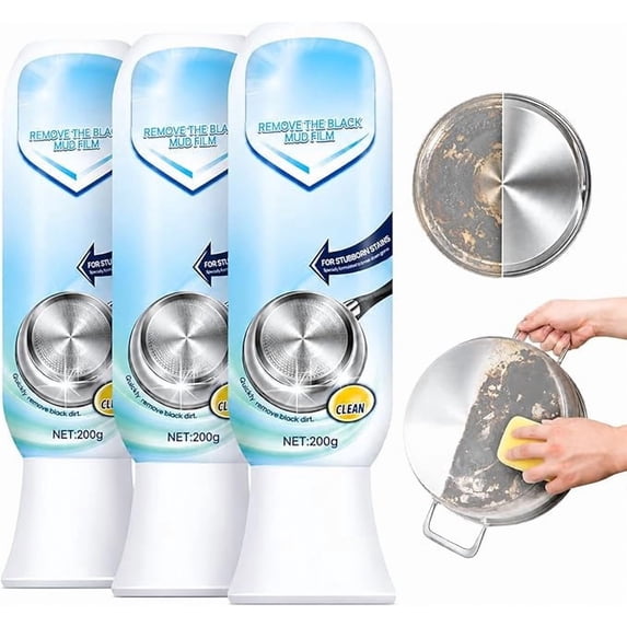 3 PCS Pot Bottom Black Stain Remover, Pot Bottom Black Stain Remover ...