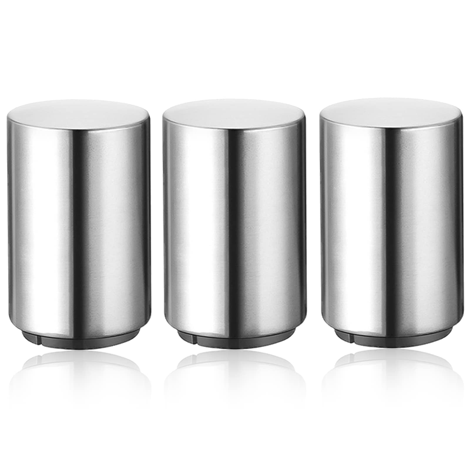 3 PCS Premium Beer Bottle Opener, Stainless Steel Automatic Push Down ...