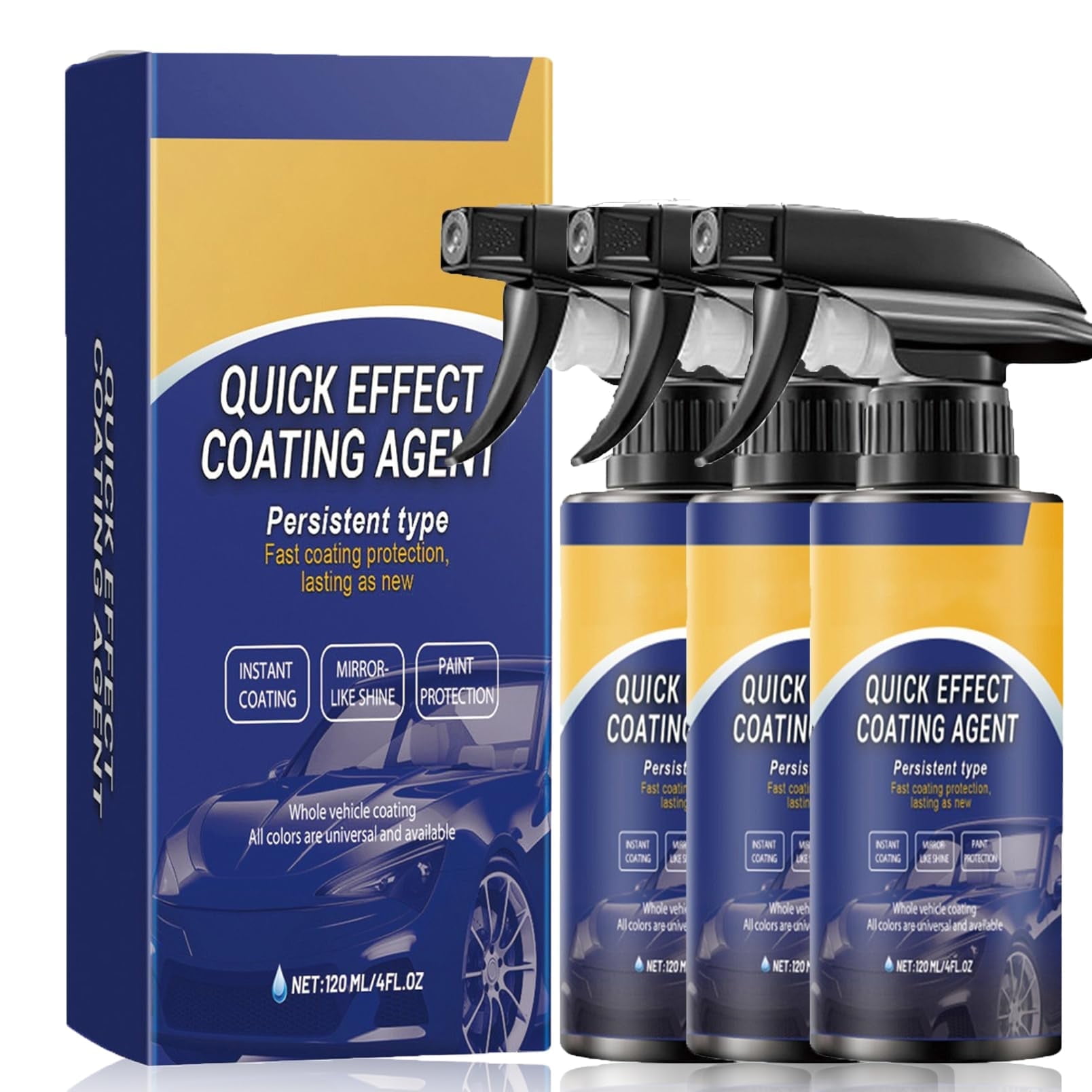 [3 PCS ]Quick Effect Coating Agent for Car, the highly efficient ...