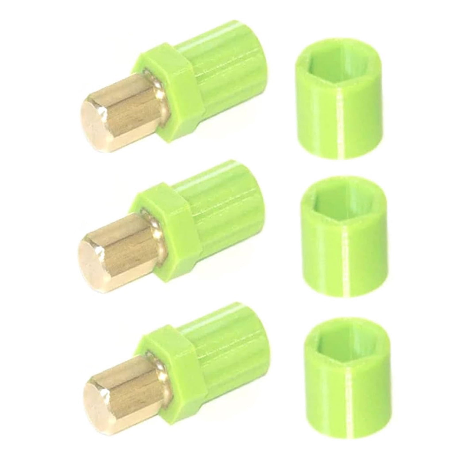 3 PCS Repair Coupler Hex Shear Shaft Couplers Repair Shearshaft ...