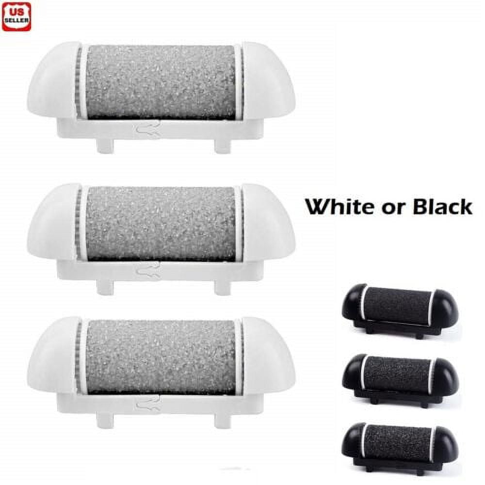 3 PCS Replacement Roller Head for Electric Callus Remover for Feet-Pedicure Kit Refill Roller ...