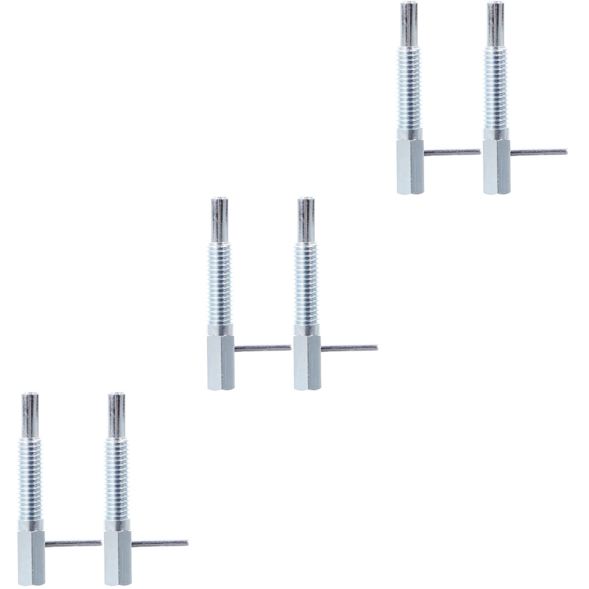 3 PCS Retractable Pin Latch Window Screen Plunger Pins Silver - Walmart.com