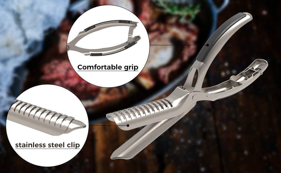 3 PCS Rib Prep Pro, BBQ Rib Skinner, Rib Membrane Remover Stainless ...