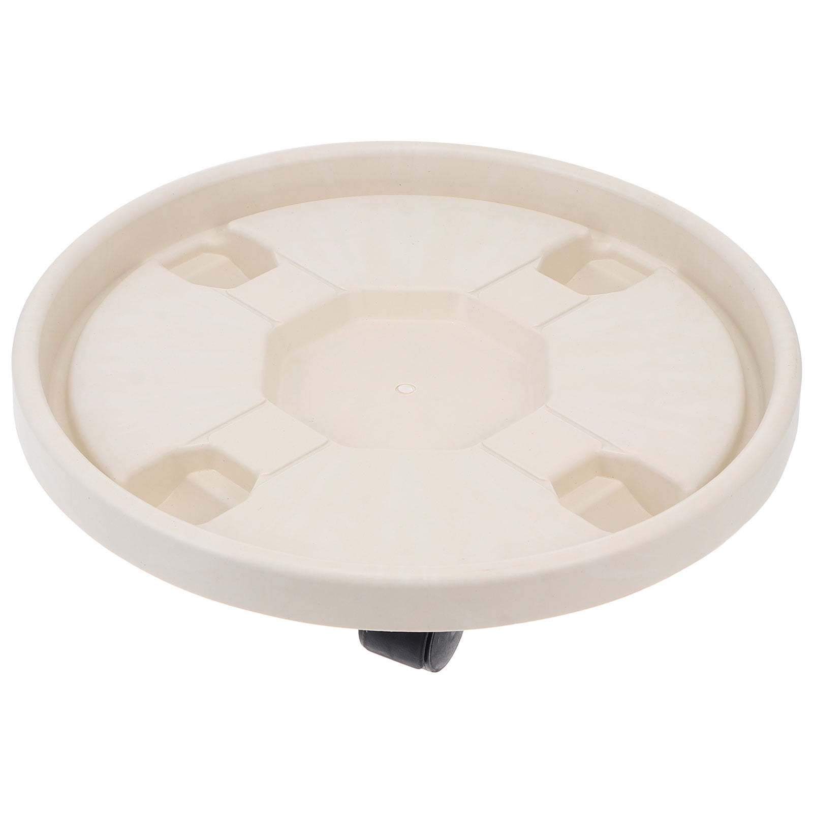 3 PCS Round Vase Shelf Movable Pot Tray Pots Rolling Coasters for Plant ...