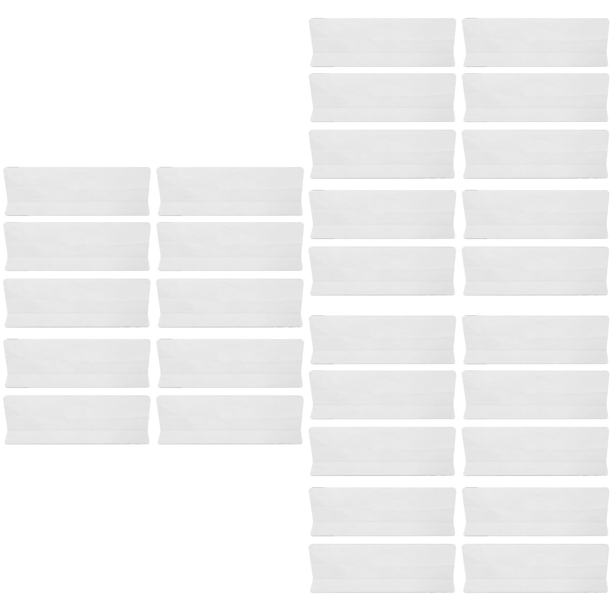 3 PCS Shelf Divider Lip Stopper Kitchen Shelves Rack Transparent ...