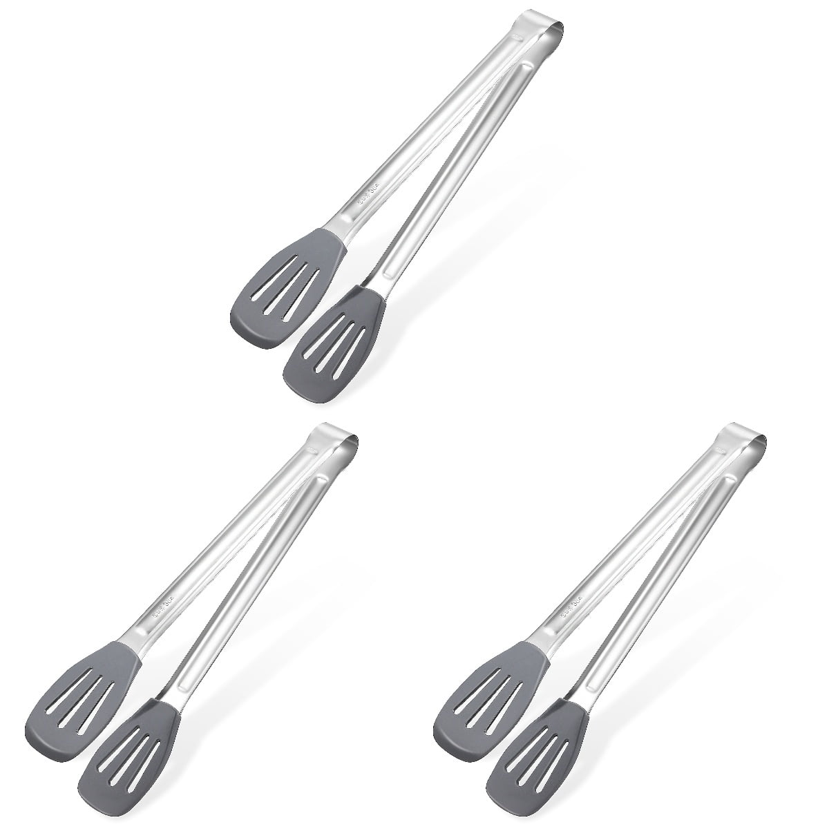 3 PCS Silicone Kitchenware Clip Ins Food Clamps Charcoal Tongs Barbecue ...