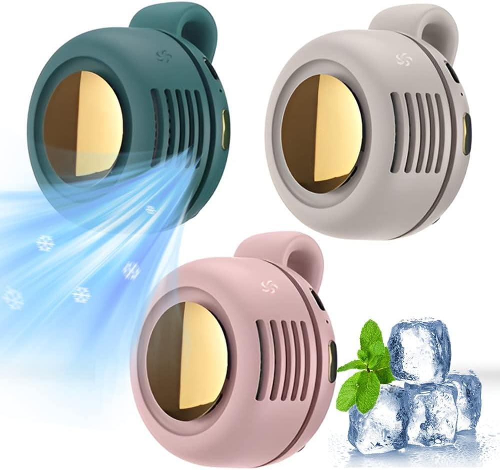Portable Silent Mini Bladeless Electric Fan , 2025 New Small Clip Fan ...