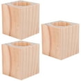 3 PCS Solid Wood Table Mat Furniture Table Lifts Couch Leg Risers Wood ...