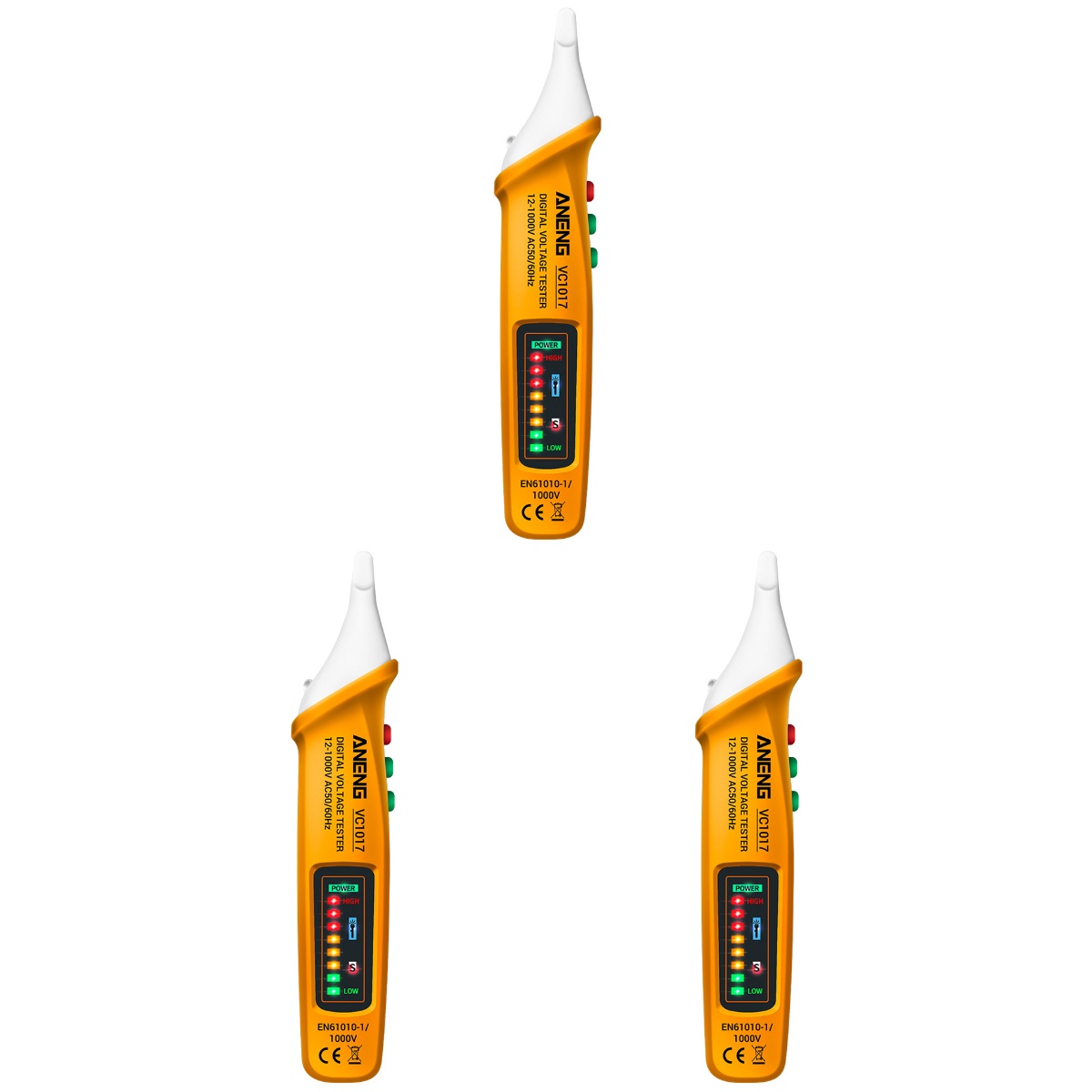 3 PCS Sound and Light Warning Supply Tester Network Electrical ...