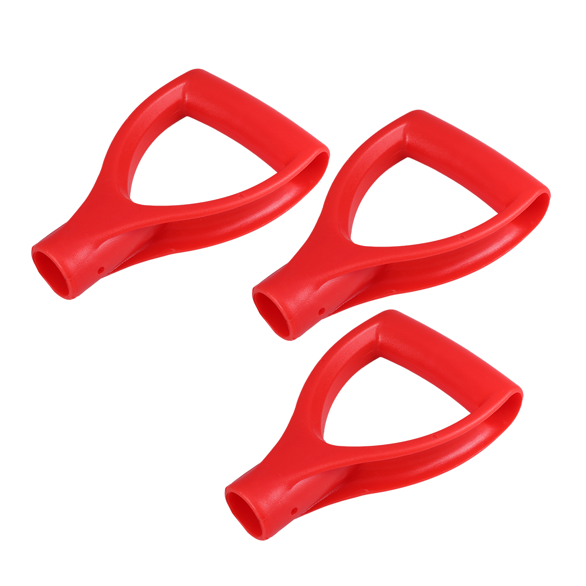 3 PCS Spade Handshake Trowel Shovel Handle Replacement Shovels Red ...