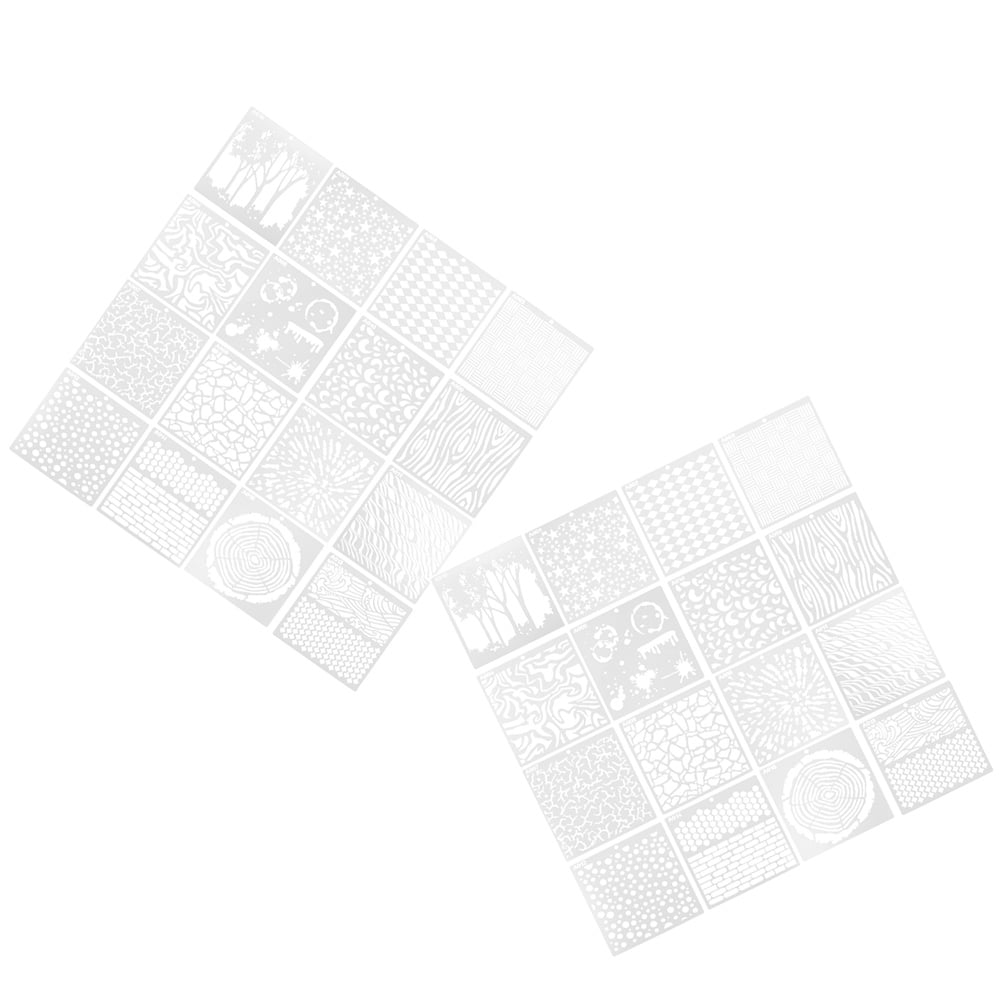 3 Count Stencils for Crafts DIY Supply Painting Circle White - Walmart.com