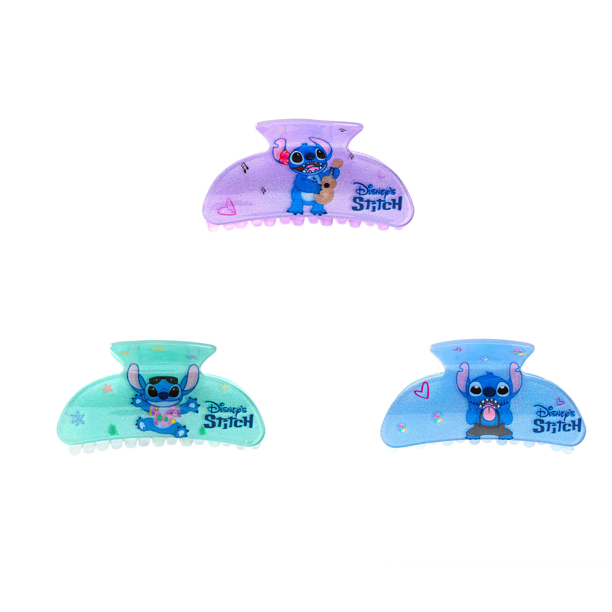 3 PCS Stitch Metal Large Claw Clips for Thick Heavy Hair, Strong Hold ...