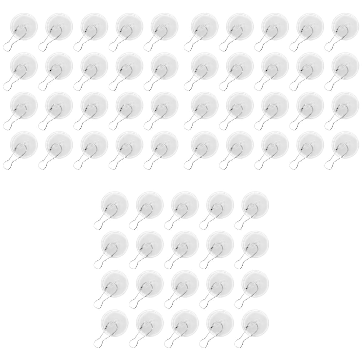 3 PCS Suction Cup Ceiling Hook Hanging Hooks Wall Hooks 2x2CM ...