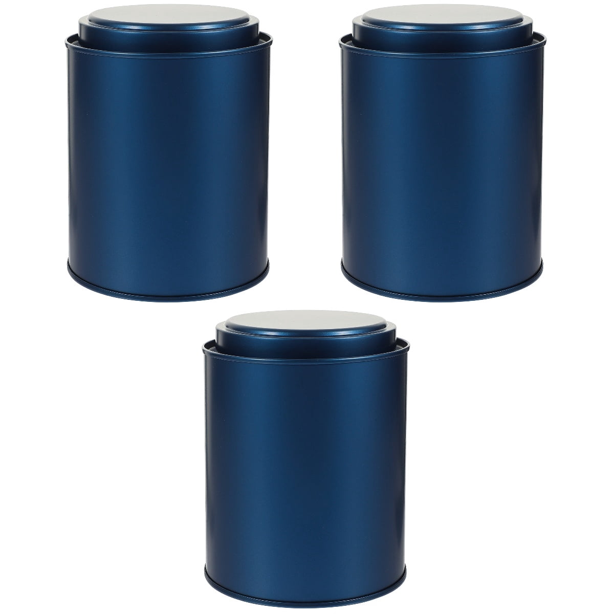 3 PCS Tea Candy Jar Multi-function Storage Canister Desktop Tea ...