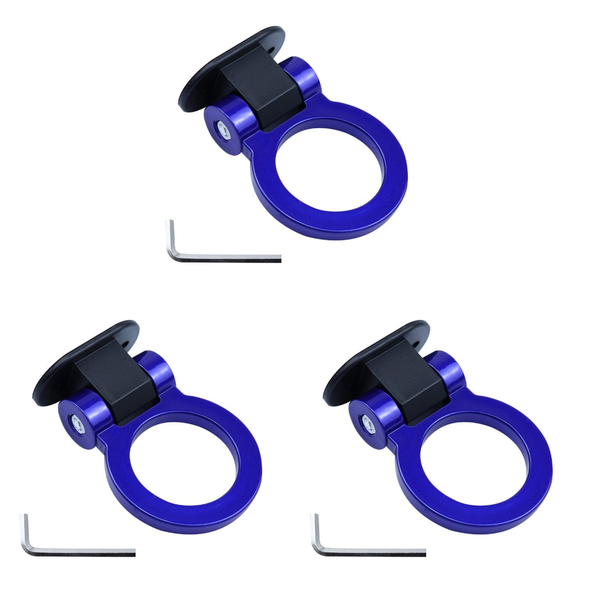 3-Pack Trailer Hitch Stickers for Car Exterior, Tow Hook Bumper Hanger ...