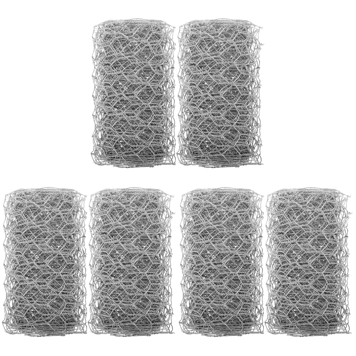 3 PCS Trellis Coop Hexagonal Barbed Wire Lawn Fencing Nets Fence Out ...