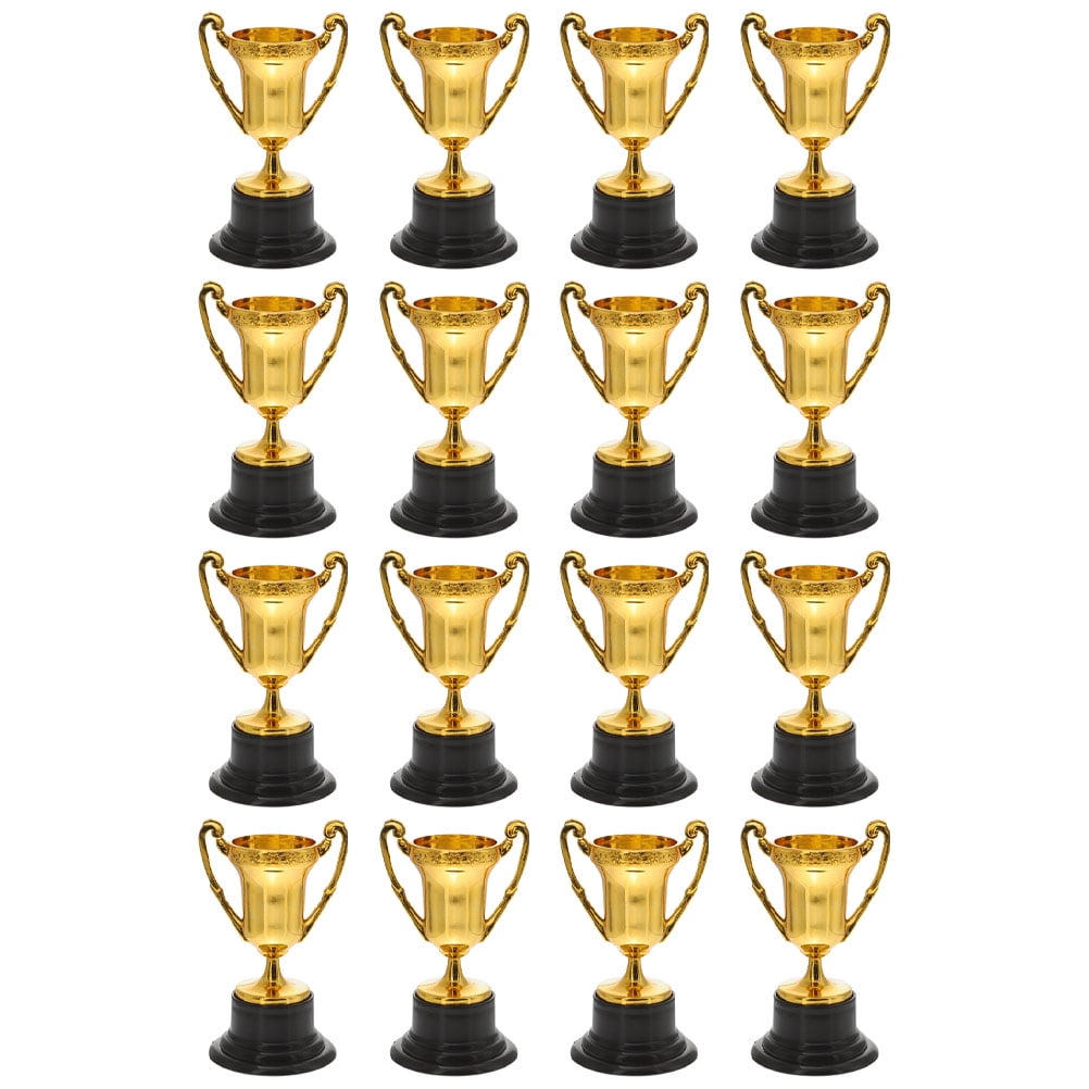 3 PCS Trophies Small Trophy for Children Toys Toddlers Office Golden ...