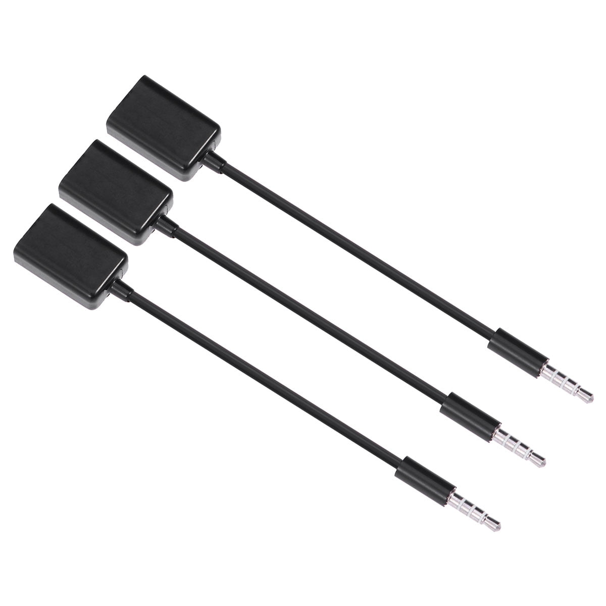 3 PCS USB To 3.5MM Cable Audio Cable USB To 3.5MM for Vehicle MP Cable ...