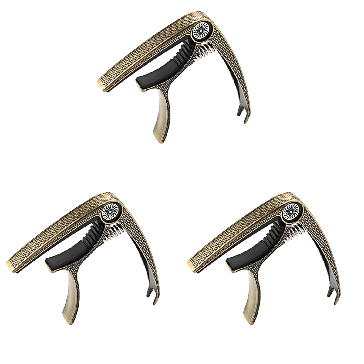 3 PCS Useful Capo Guitar Electric Easy-to-use Creative Accessory ...