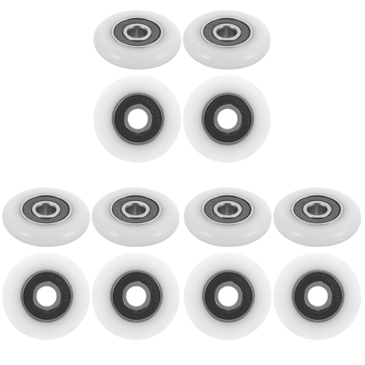 3 PCS Washbasin Scroll Wheel Bathroom Door Rollers - Walmart.com