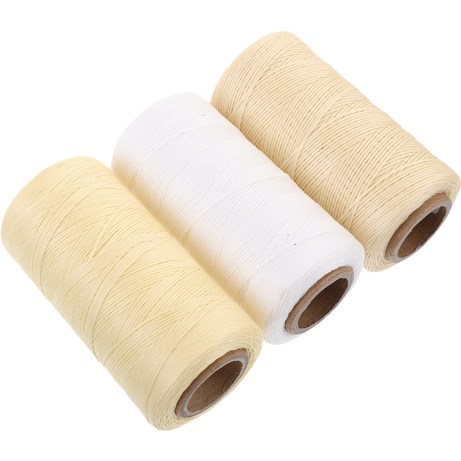 CATIEBYE Sewing Waxed Thread 3PCS Waxed Line for Leathercraft, Beading ...