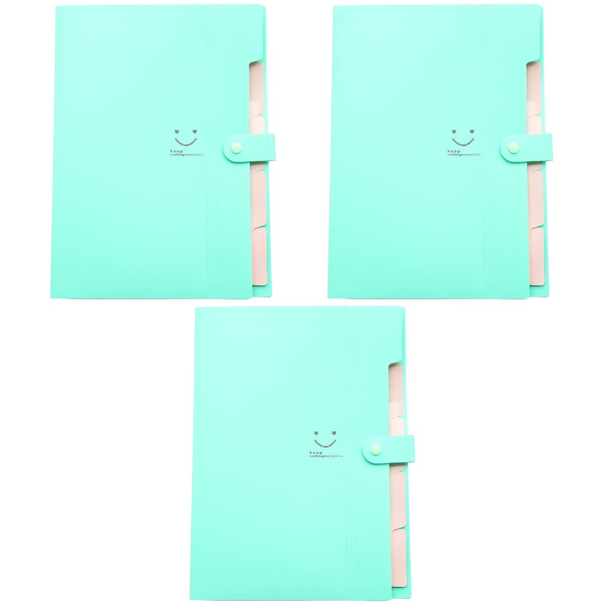 3 PCS Wide File Holder Storage Bag Dust Protection Folder - Walmart.com