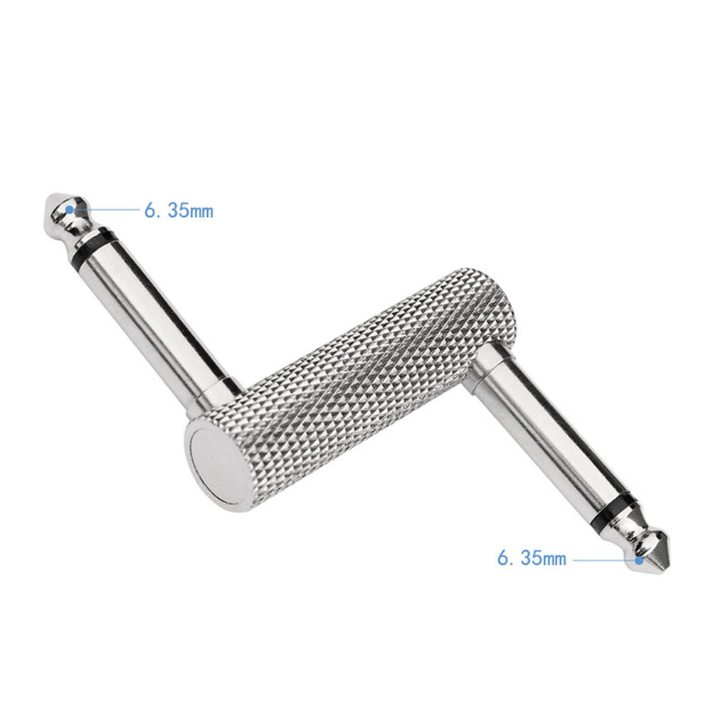 3 PCS Z Type Pedal Connector Cables Instrument Adapter Silver - Walmart.com