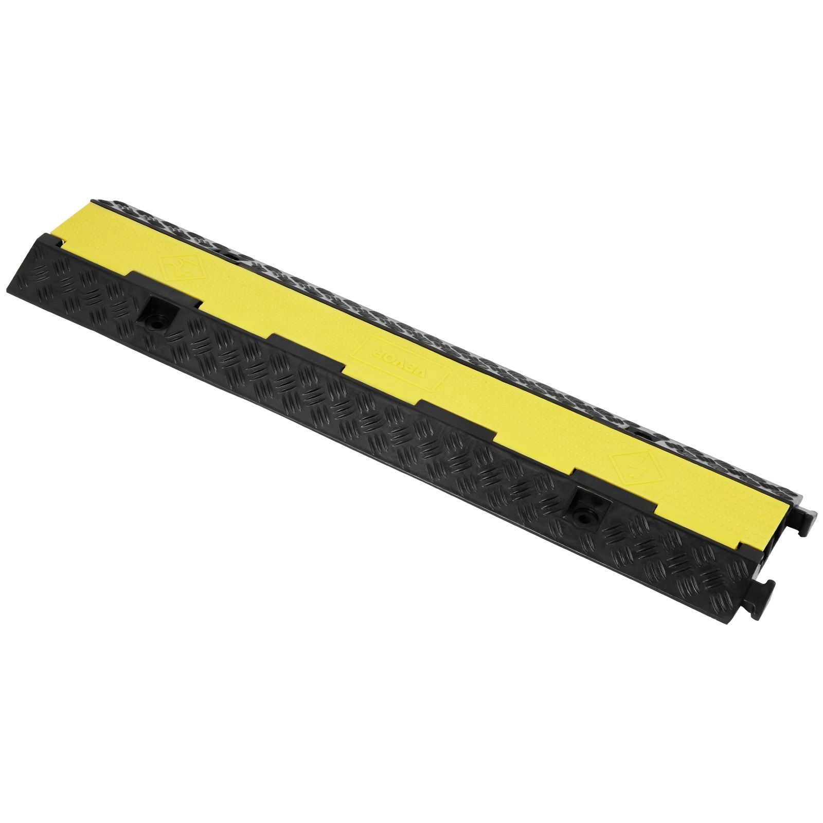 3 PCs Cable Protector Ramp 2 Channel Heavy Duty 12000 lbs Load Capacity ...
