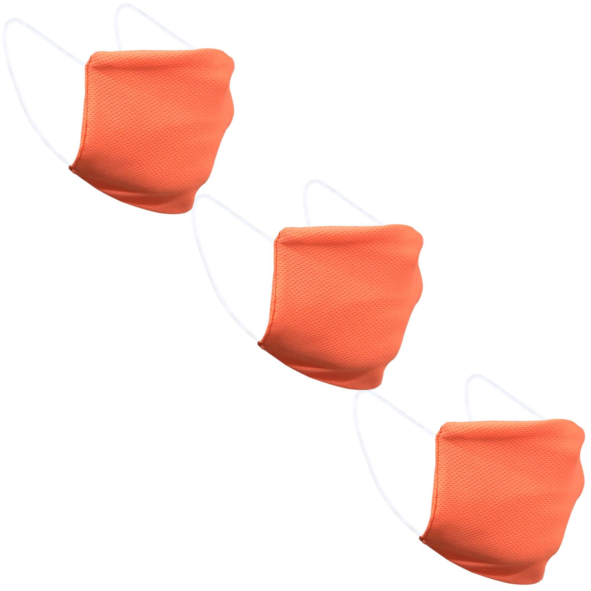 3 PCs Easy to Wash Face Mask Light Weight Breathable Reuseable Washable ...