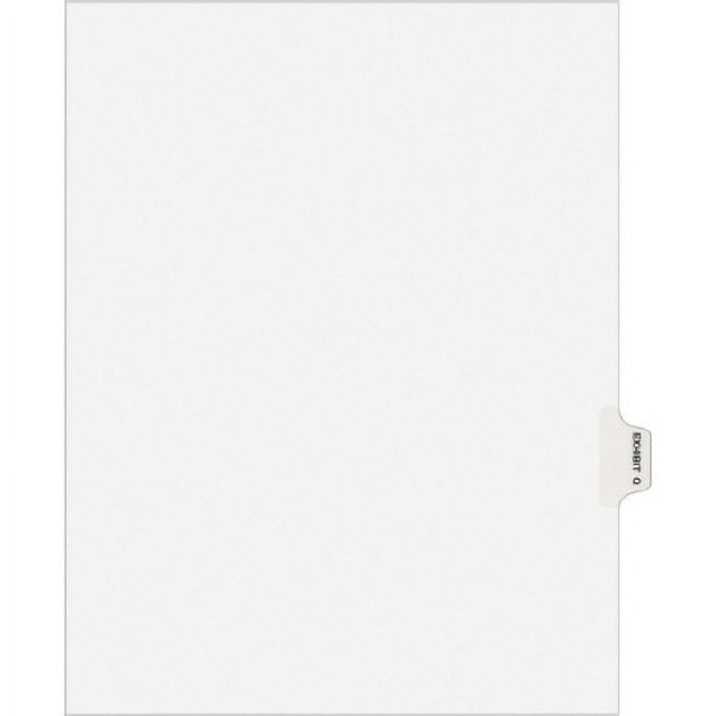 3 PK,Avery Individual Legal Exhibit Dividers - Avery Style (01387 ...