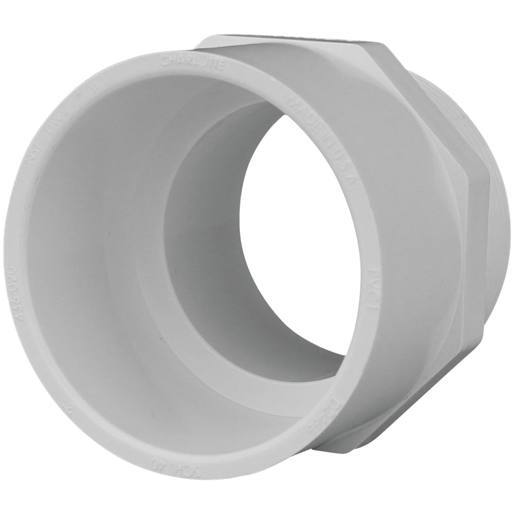 3 PK, Charlotte Pipe PVC 02109 1600HA-Charlotte Pipe 2 In. x 2 In ...
