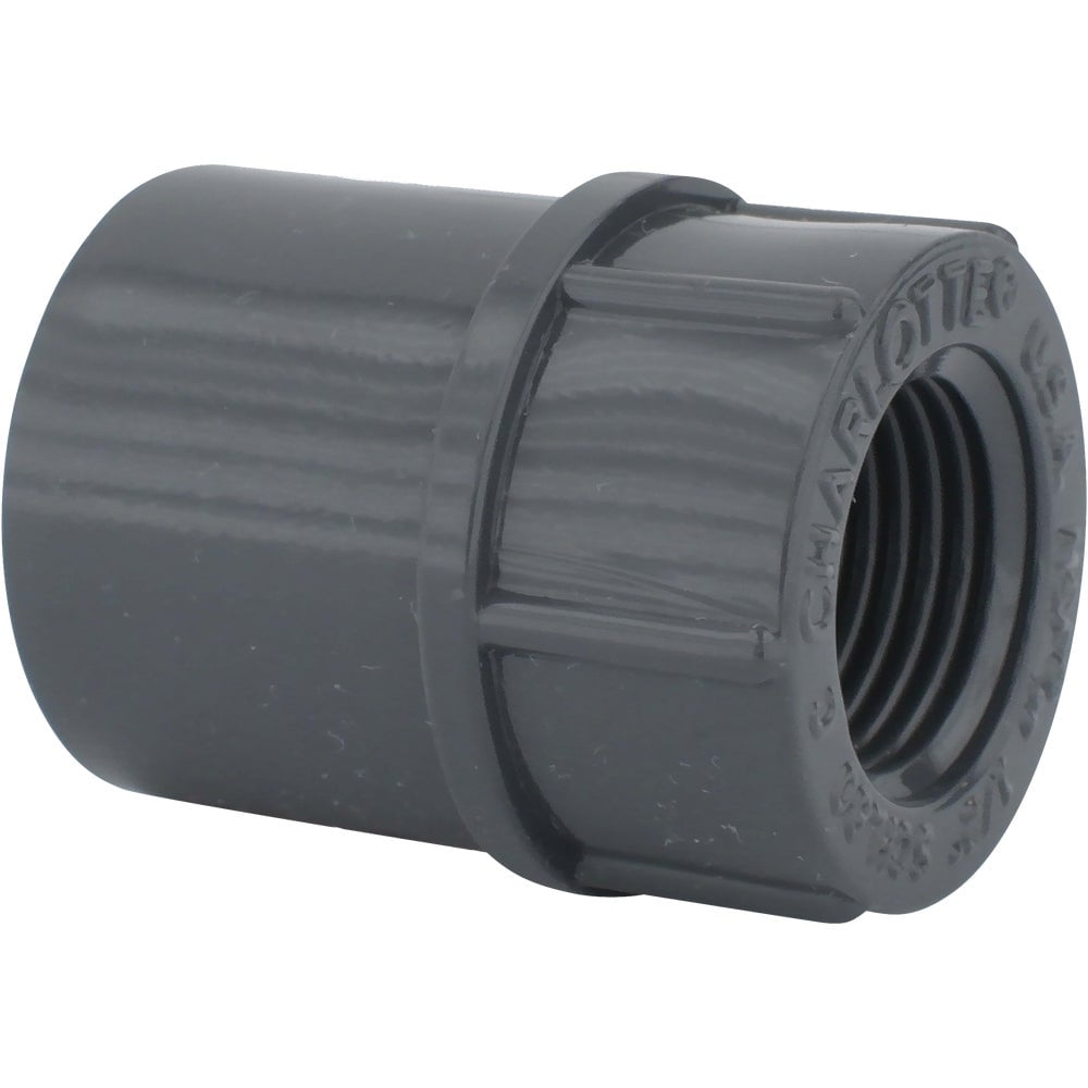 3 PK, Charlotte Pipe PVC 08101 1000HA-Charlotte Pipe 1/2 In. Schedule ...