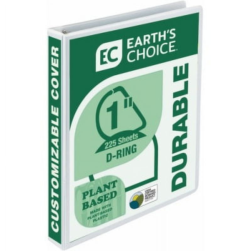 3 PK,Samsill Earth's Choice Plant-based Durable View Binder (16937 ...
