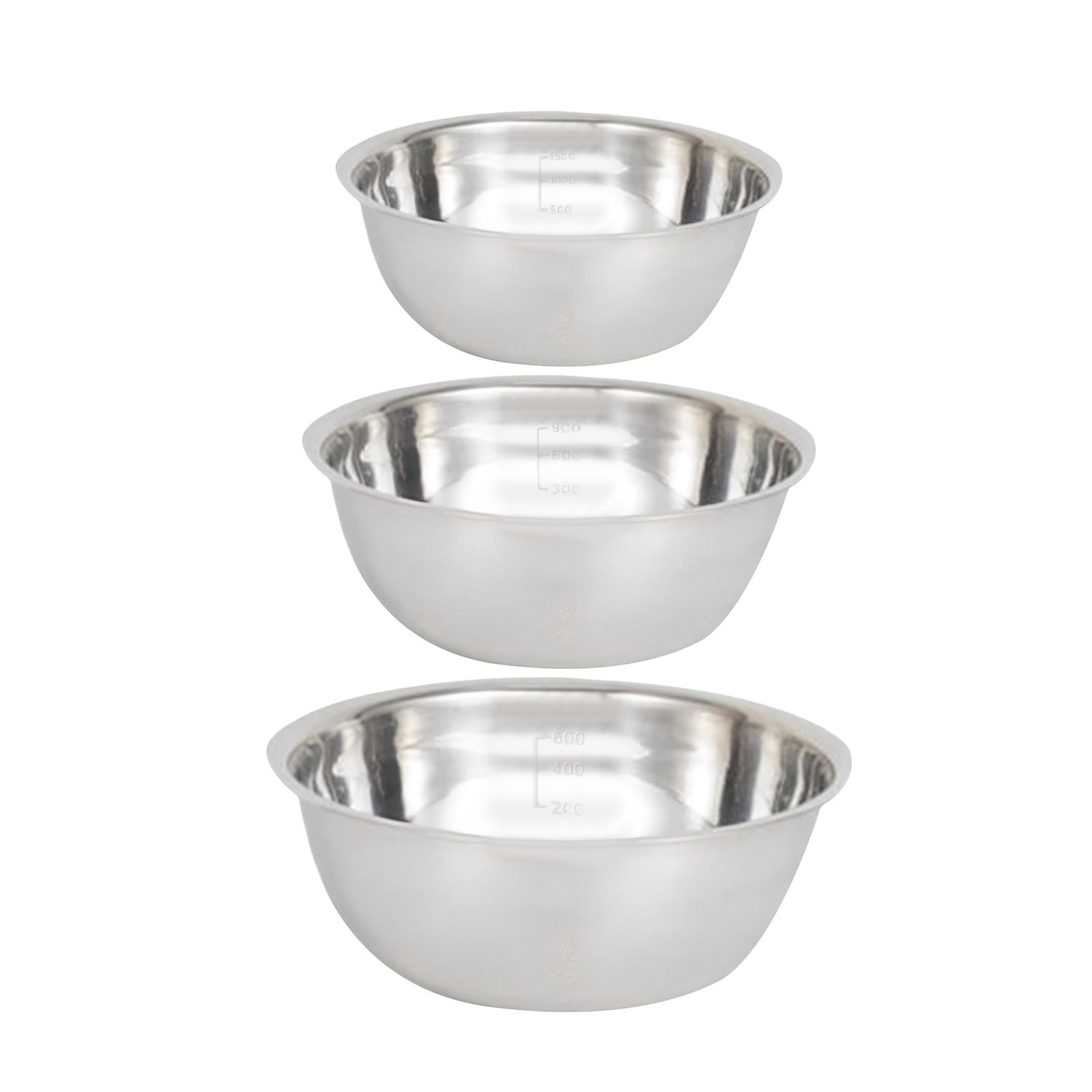 3 PS Stainless Steel Thickened Multifunctional Large Basin Stainless ...