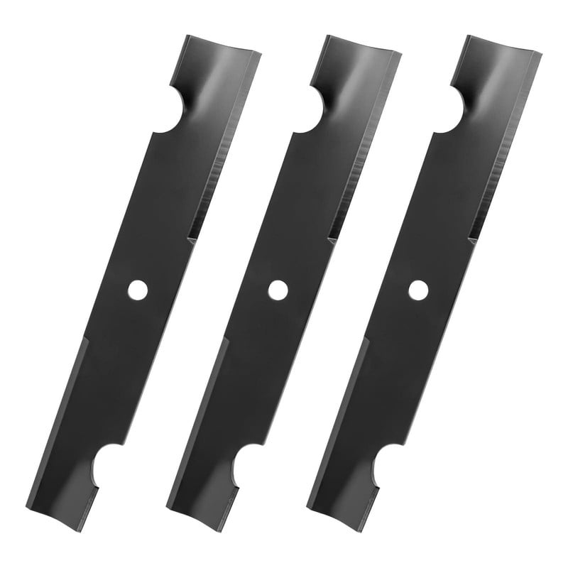 3-Pack 038-4826-00 High Lift Notched Lawn Mower Blades Compatible with ...