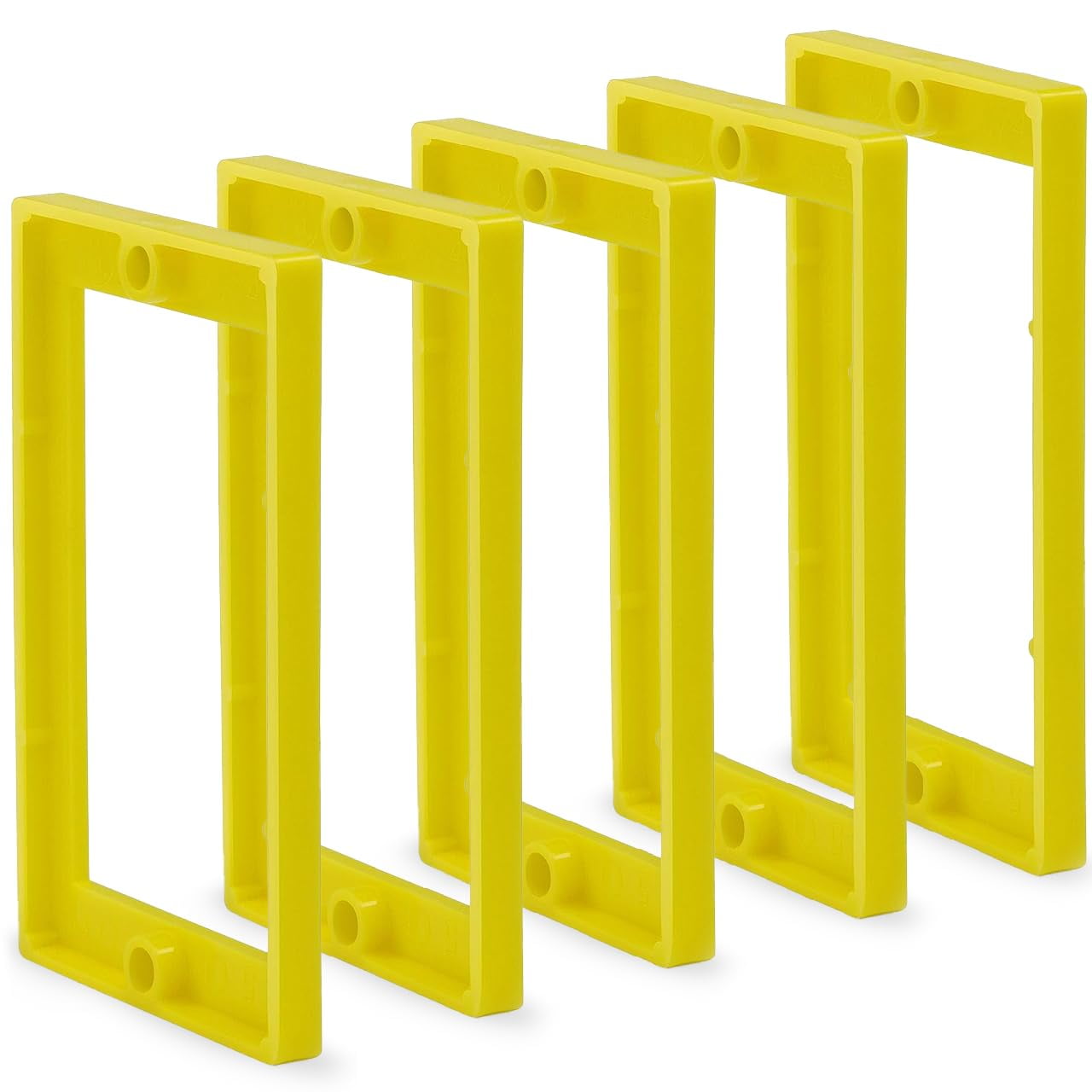 5-Pack 1/4" Single Gang Receptacle Outlet Box Extenders - UL Listed ...