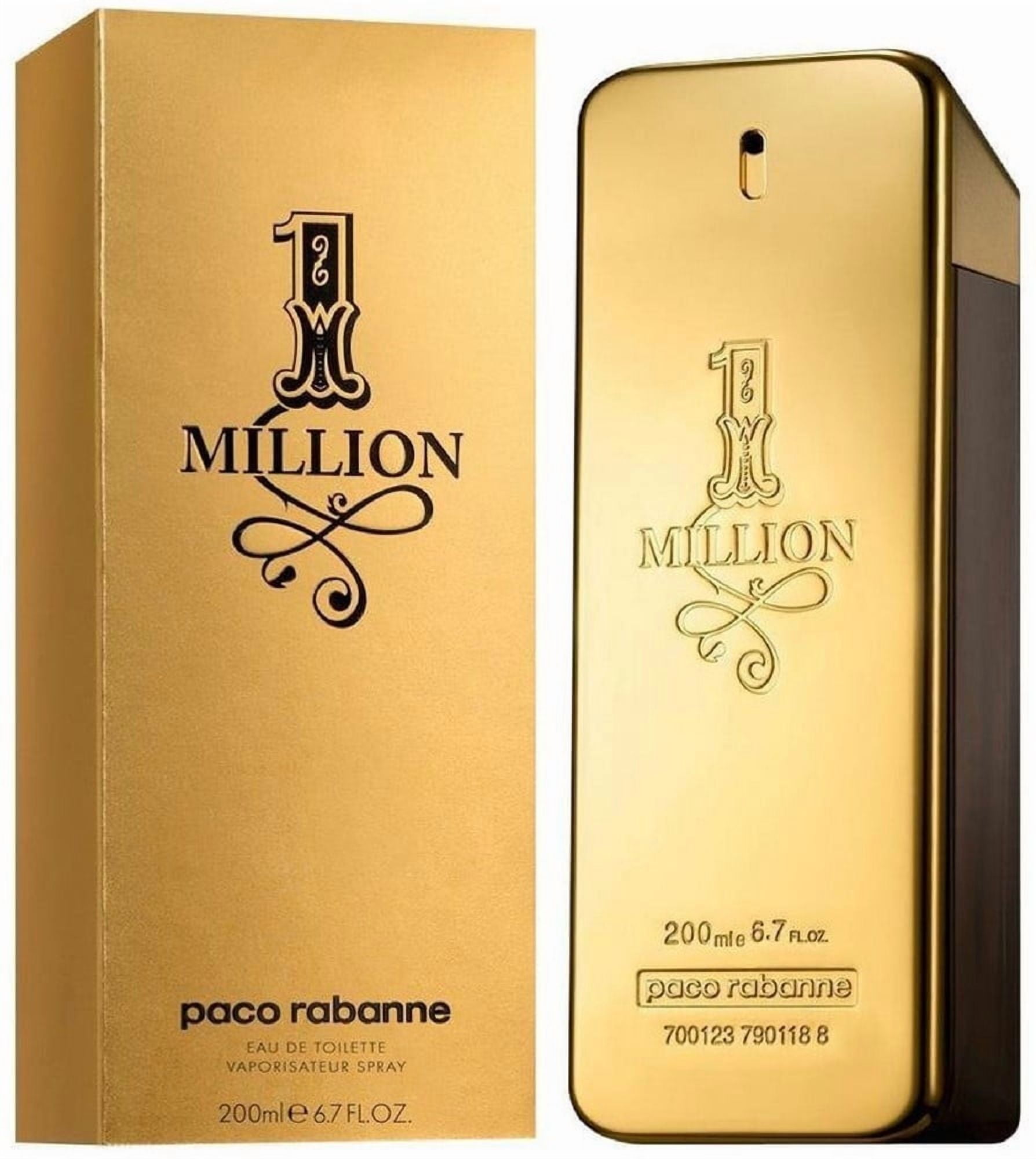 3 Pack - 1 Million By Paco Rabanne Eau de Toilette Spray For Men 6.70 ...
