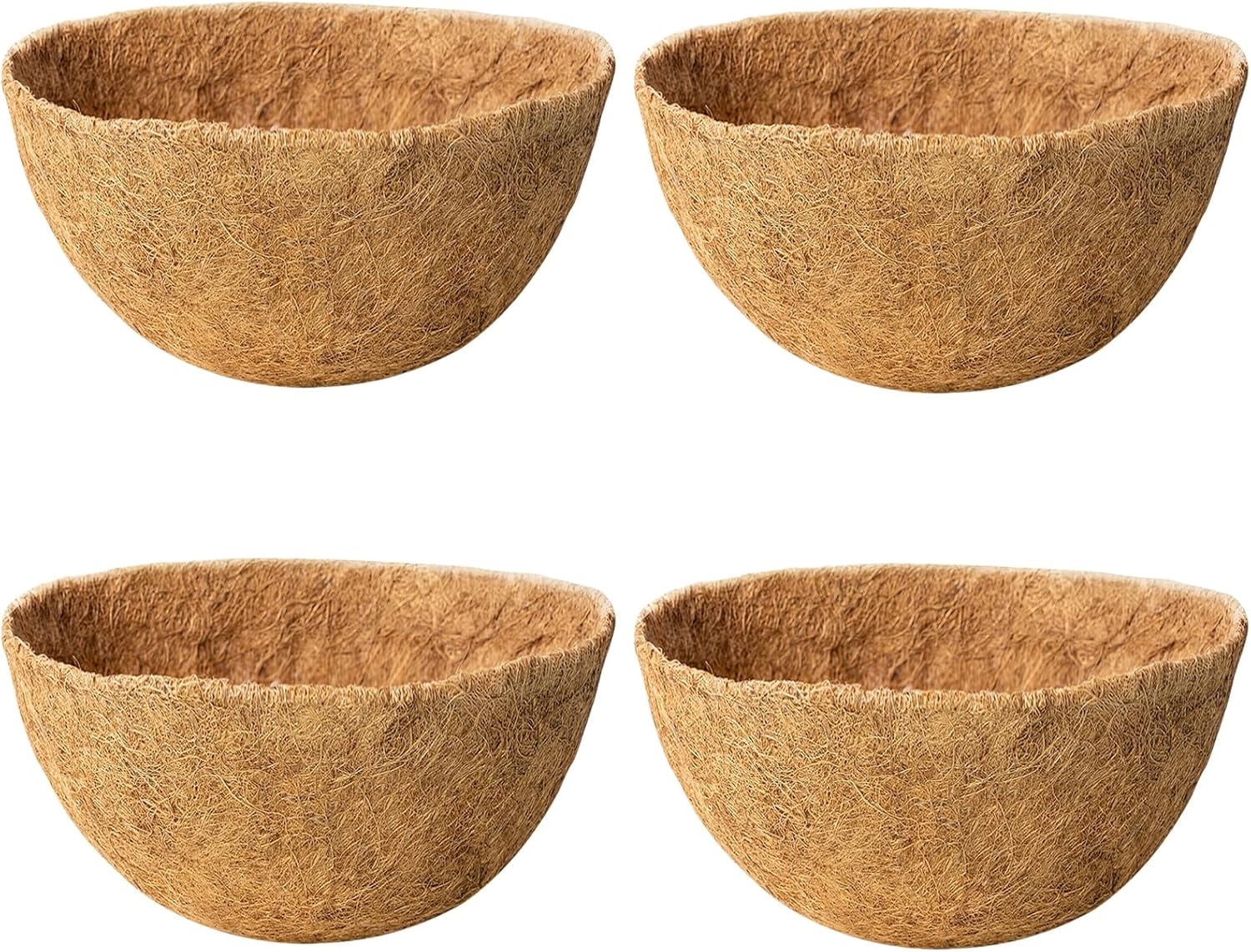 1 Pack 10 Inch Coco Liners for Hanging Baskets Coconut Husk Plant ...