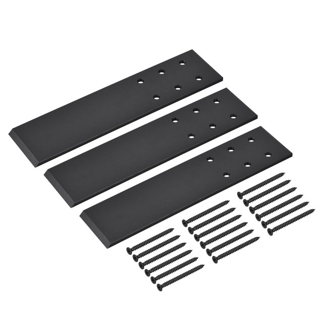 3 Pack 10 Inch Countertop Support Brackets, Hidden Knee Wall Support ...