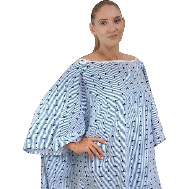 3 Pack - 10XL Hospital Hospital Gown with Tie Back Oversized Hospital ...