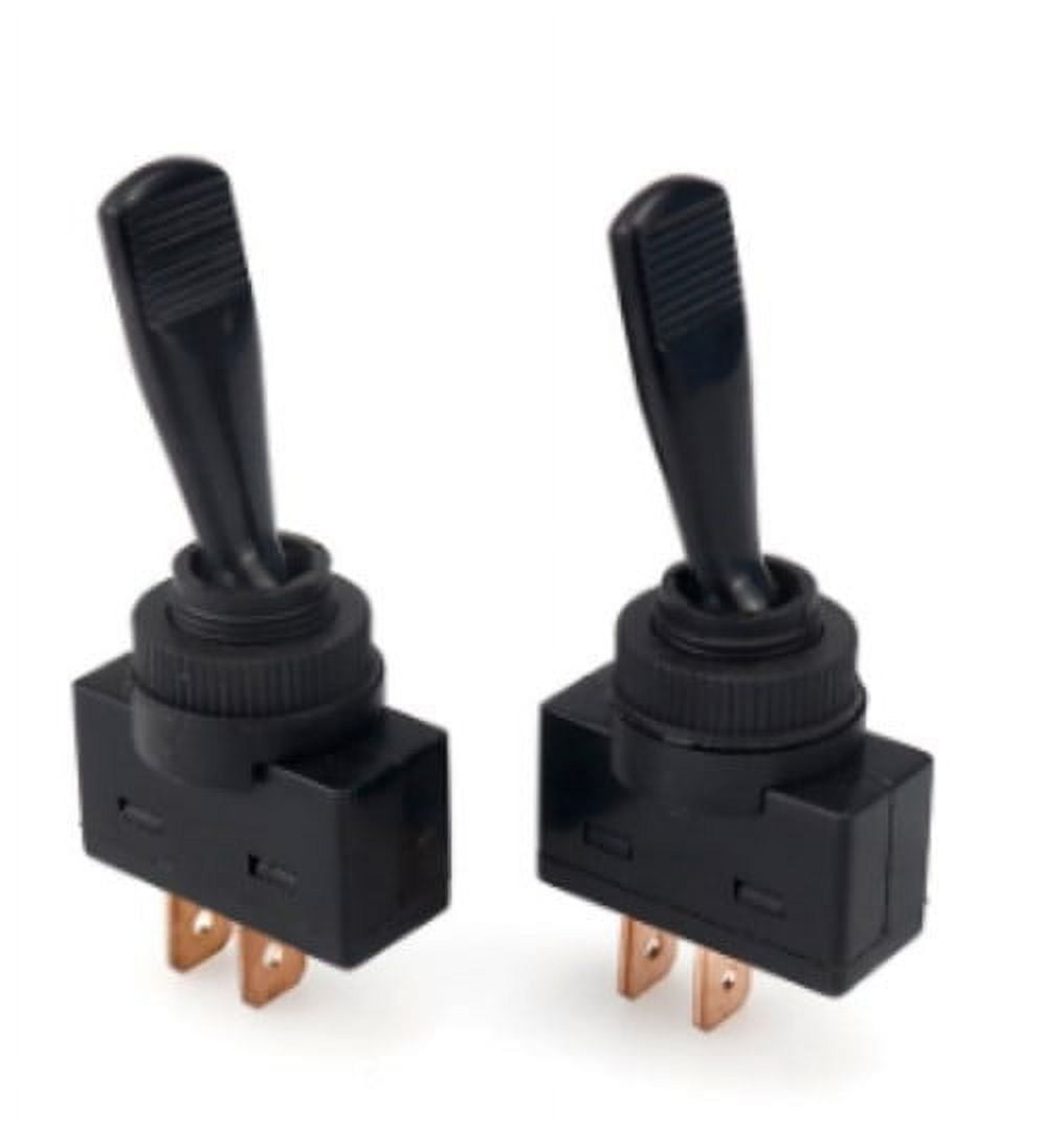 3 Pack 12V 20A Car Toggle Switch with Flat Handle for Automotive Use ...